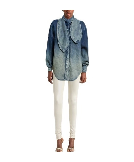 DIESEL® Long Sleeve Denim Shirt