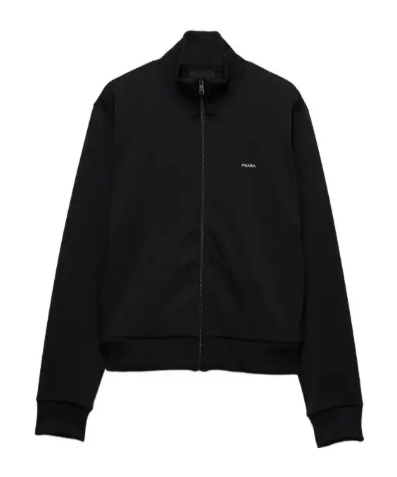 Prada Technical Jersey Blouson Jacket