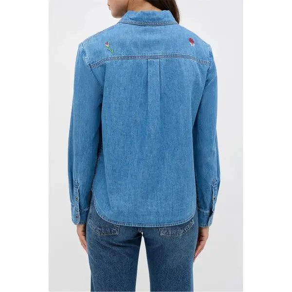 Rixo Edaline Denim Jacket
