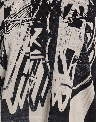 DIESEL® Multicolor Knit Short Sleeve Top