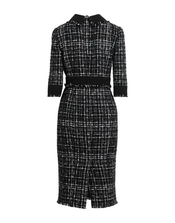 Dolce & Gabbana Tweed Crepe Dress