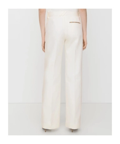 Burberry Cotton Blend Tailored Trousers