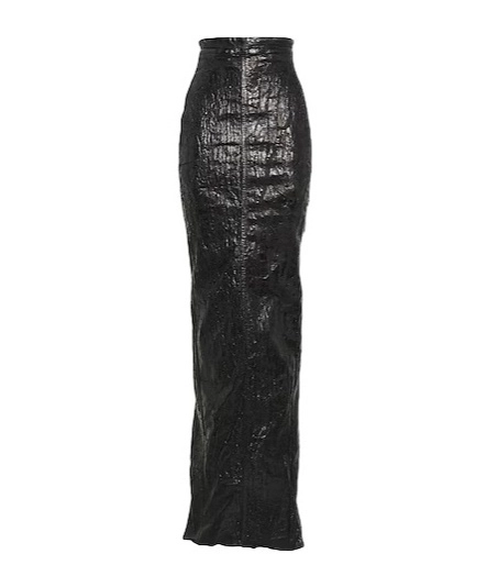 Rick Owens Flared Midi Skirt