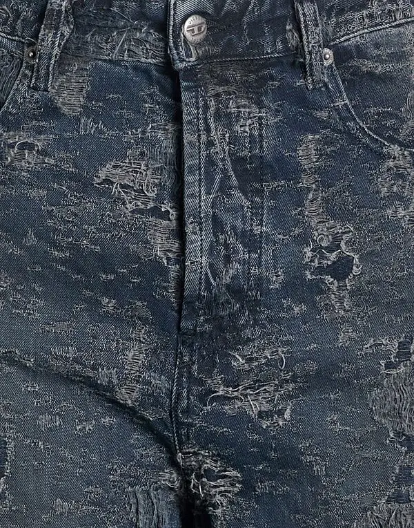 DIESEL® Dark Wash Wide-leg Jeans