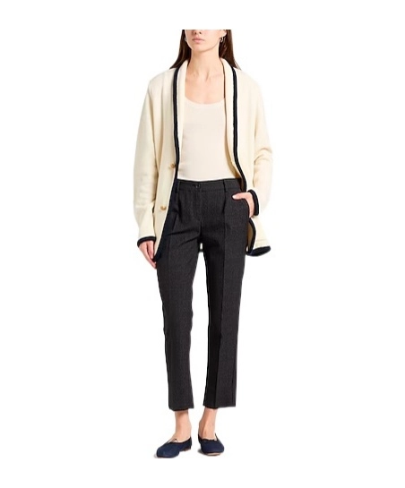 Dolce & Gabbana Plaid Flannel Trousers
