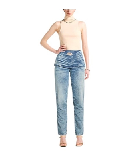 DIESEL® Mid-waisted Tapered Jeans