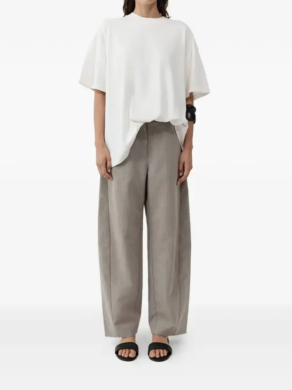 ST. AGNI Homme Oversized T-shirt - White