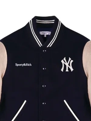 SPORTY  RICH Varsity Jacket