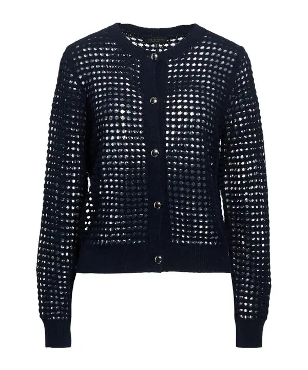 Rag & Bone Solid Long-sleeve Knit Top
