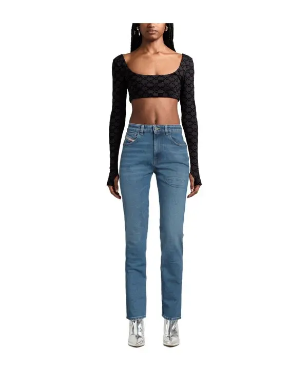 DIESEL® Solid Color Skinny Jeans