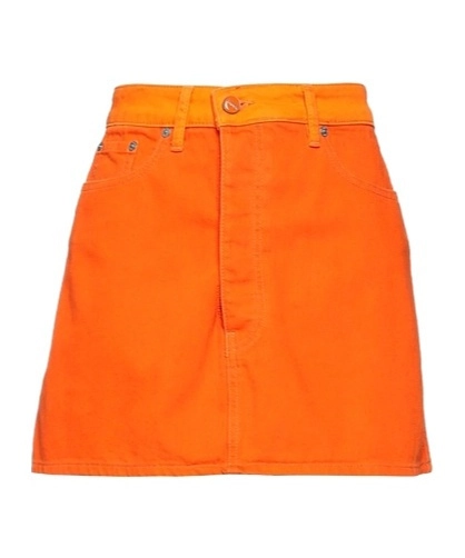 GANNI Flared Denim Skirt