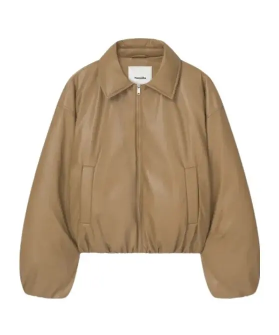 Nanushka Asger Balloon Jacket - Brown