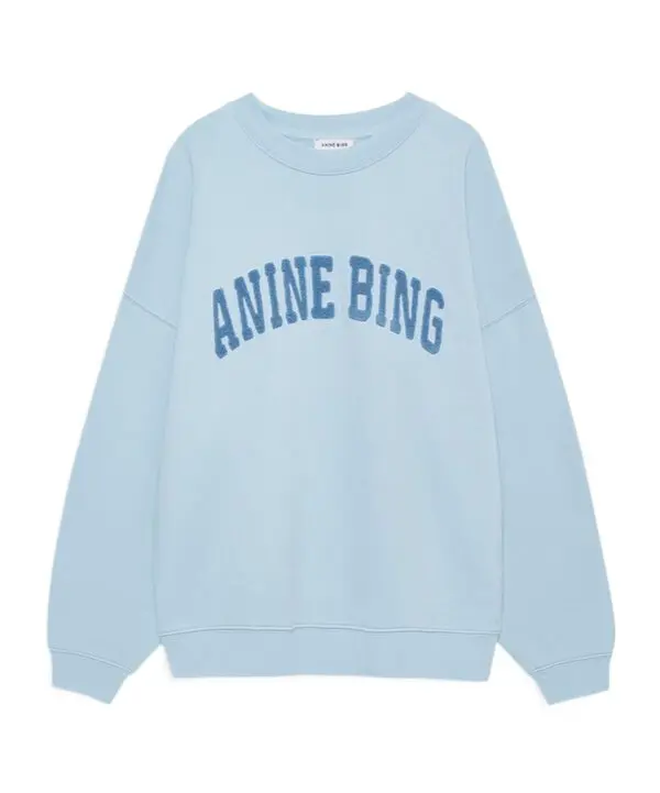 ANINE BING Anine Miles Sweat Ld61 - Light Blue