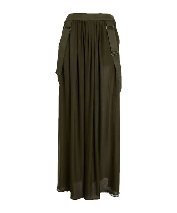 Max Mara Solid-colored Flare Skirt