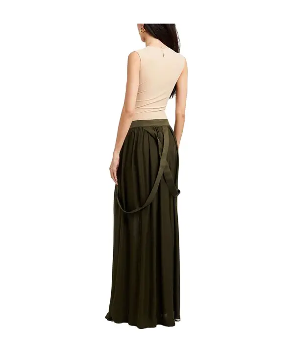 Max Mara Solid-colored Flare Skirt
