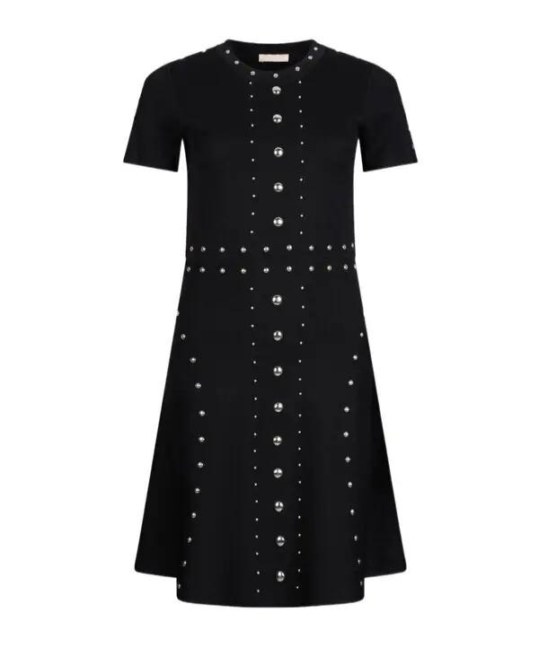 Liu Jo Studded Knit Mini Dress
