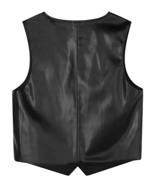 Zadig&Voltaire Leather Waistcoat
