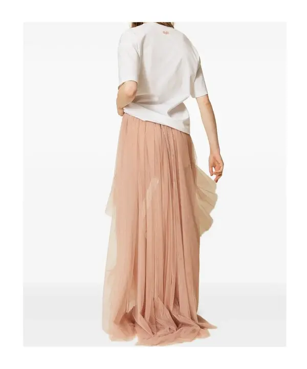 TWINSET X Myfo Asymmetric Tulle Skirt