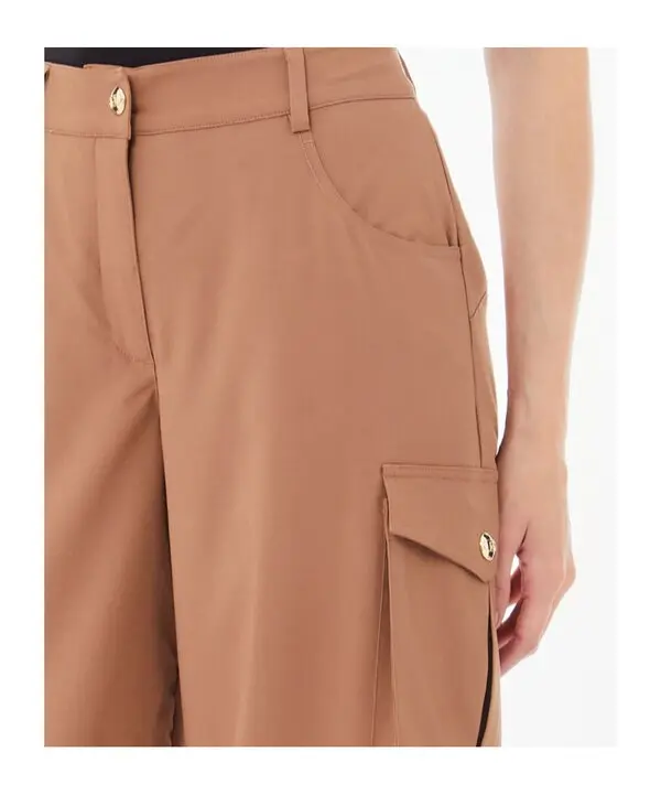 Liu Jo Cargo Trousers With Drawstring Ankles