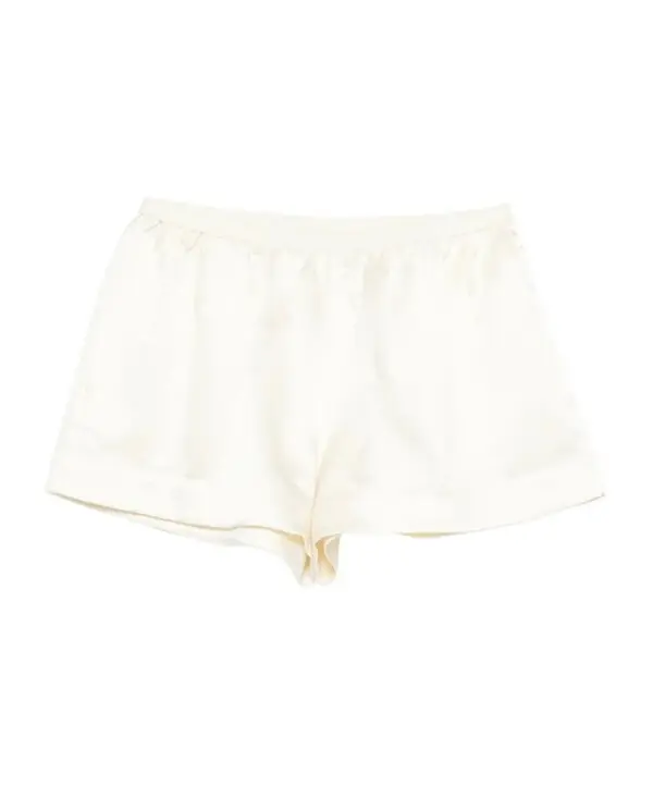 Soft Goat Elasticated-waistband Shorts