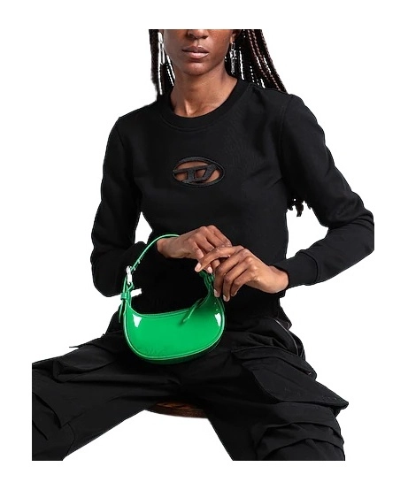 DIESEL® Cropped Crewneck Sweatshirt