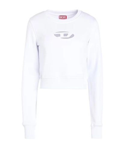 DIESEL® Cropped Crewneck Sweatshirt