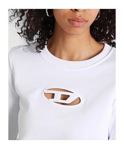 DIESEL® Cropped Crewneck Sweatshirt