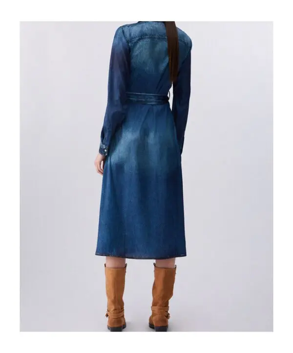 Liu Jo Digital Printed Long Dress