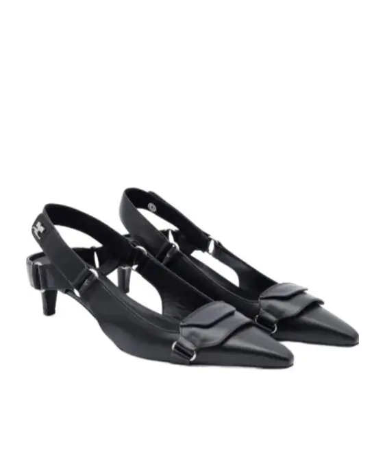 COURREGES Leather High Heels