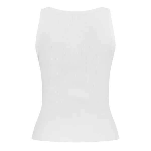 Casablanca Logo Ribbed Vest