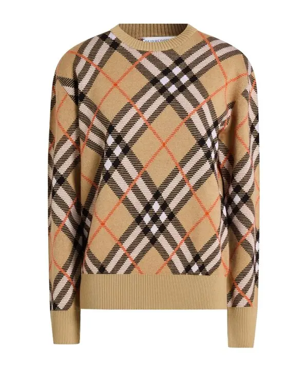 Burberry Classic Checkered Knit Sweater