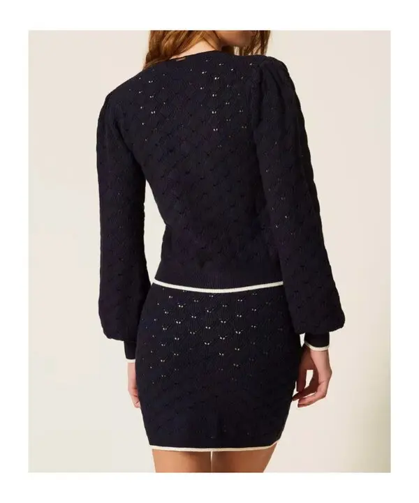 TWINSET Embellished Knitwear With Bow Detail
