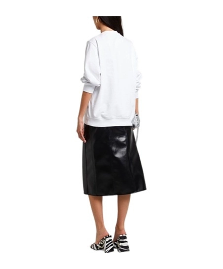 DIESEL® Solid-color Long-sleeved Sweatshirt