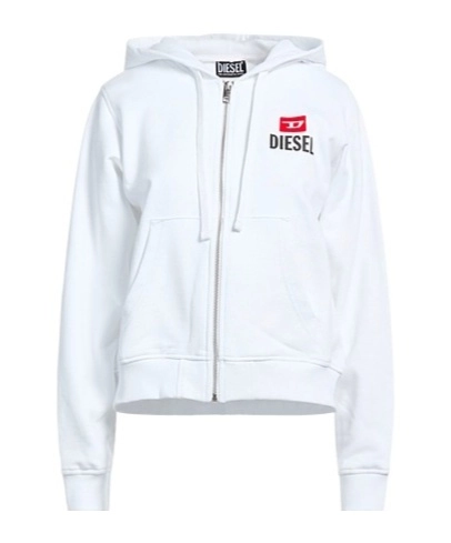 DIESEL® Solid-color Hoodie Jacket
