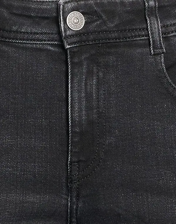 DIESEL® Flared Denim Trousers - Black