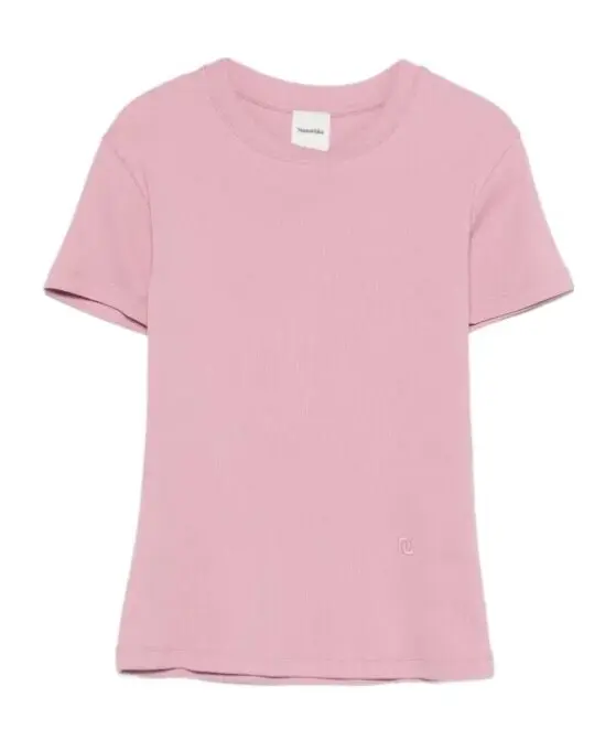 Nanushka Slim Fit Cropped T-shirt