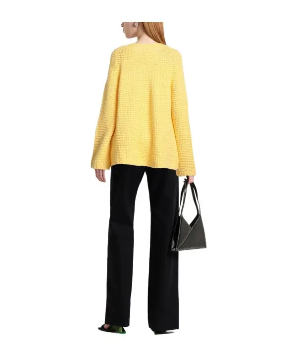 Max Mara Solid Wool Knit Sweater