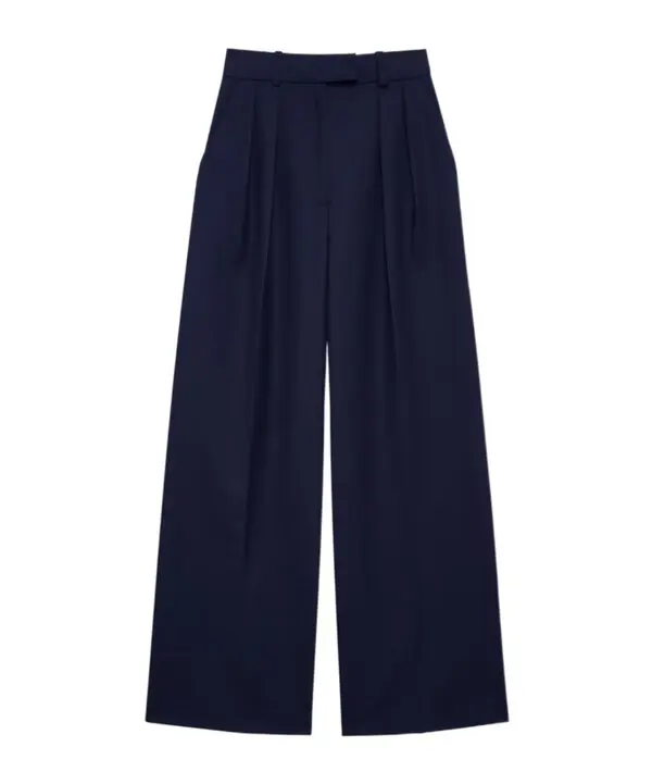 ANINE BING Lou Wide-leg Trousers