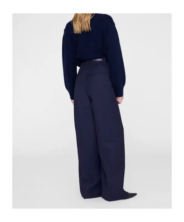 ANINE BING Lou Wide-leg Trousers