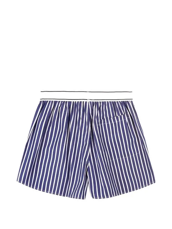 SPORTY  RICH Sporty & Rich Striped Boxer Shorts