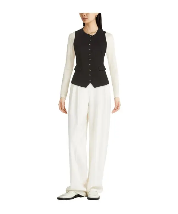 Rag & Bone Herringbone Elastic Waistcoat