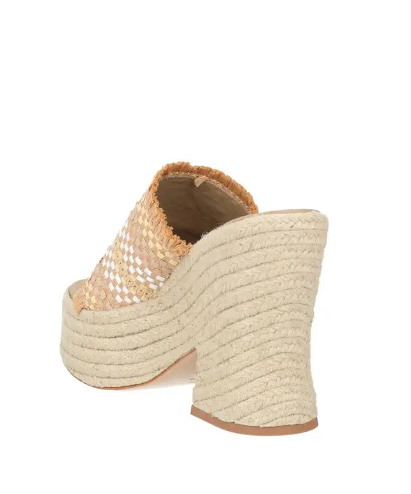 Farm Rio Woven Platform Sandals