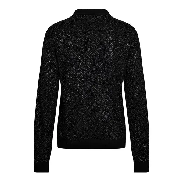Casablanca Long-sleeved Polo Shirt