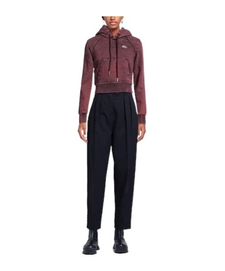 DIESEL® Oversized Hooded Sweatshirt