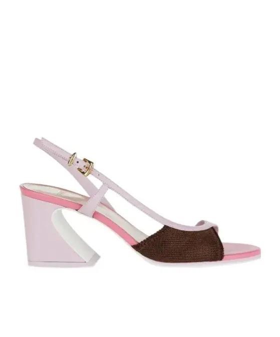 Fendi Arco Ssymmetric Sandals
