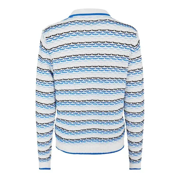 Casablanca Striped Knit Sweater