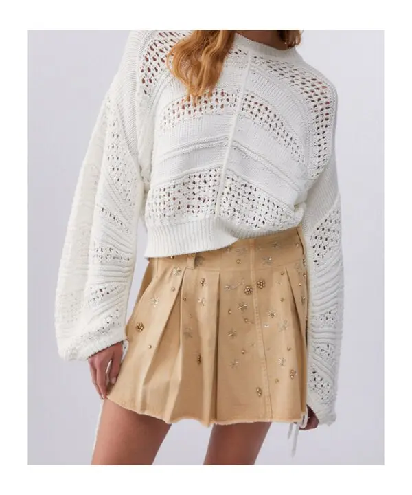Liu Jo Tie-detail Crewneck Jumper