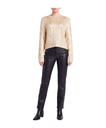 DIESEL® Solid-color Knitted Top