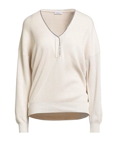 Brunello Cucinelli Minimal Solid Knit Sweater