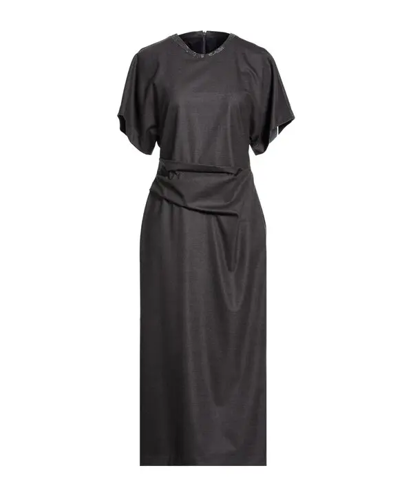Brunello Cucinelli Slim-fit Draped Dress